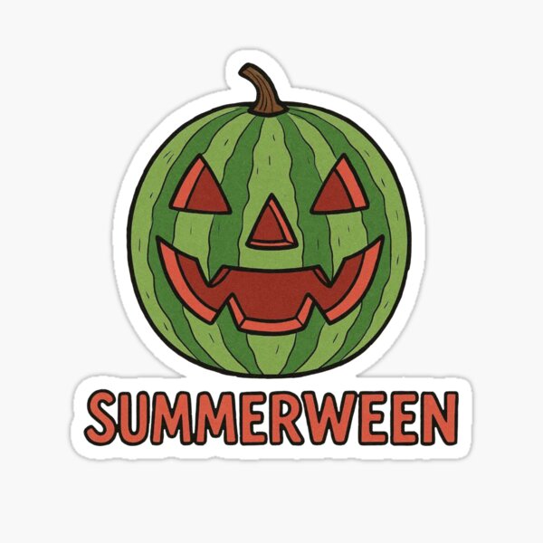 "Summerween Watermelon Jack-o’-Lantern – Gravity Falls Inspired Design ...