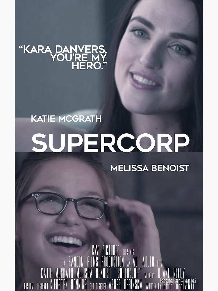 "Supercorp poster" Poster for Sale by krystaparisi | Redbubble