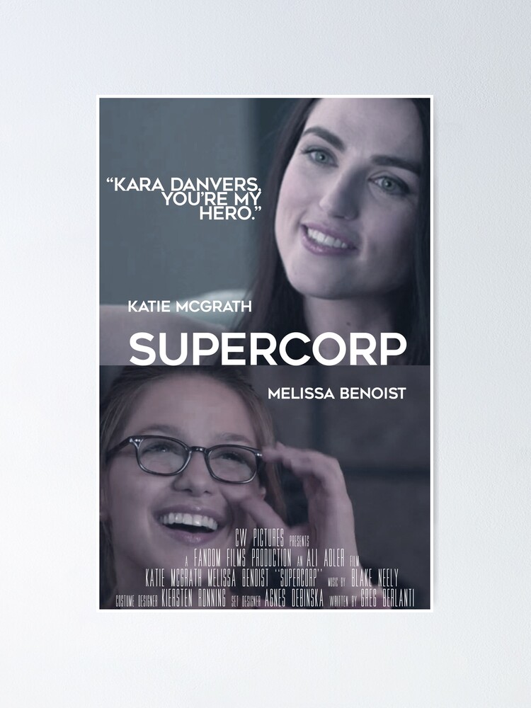 Supercorp Poster Poster By Krystaparisi Redbubble