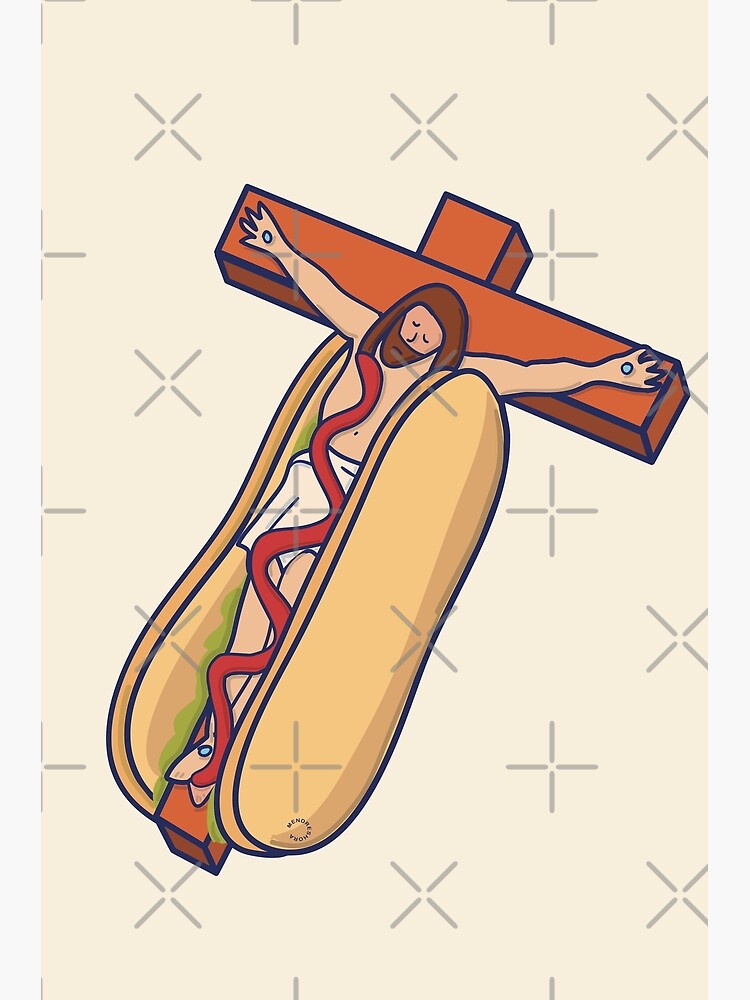 "HOTGOD" Poster von bmendreshora | Redbubble