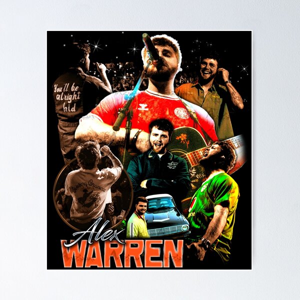 "Alex Warren" Poster for Sale by RedHood2 | Redbubble