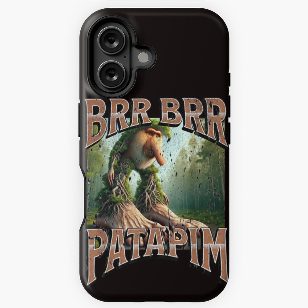 "Brr Brr Patapim Funny Italian Brainrot Meme Oversized " Poster for ...