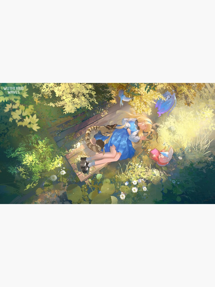 "Phoebe Official Artwork #2, Wuthering Waves (WuWa)" Sticker by Demray ...