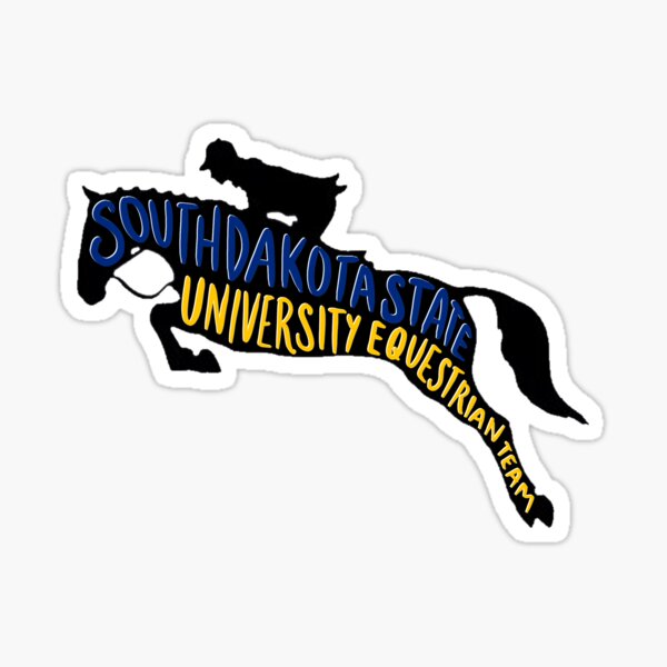 "SDSU Equestrian " Sticker for Sale by dominikki | Redbubble