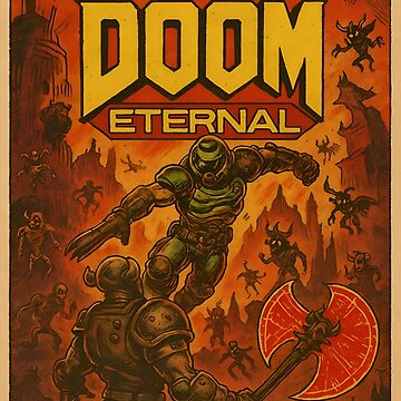 "Tales of Suspense: DOOM ETERNAL Comic Book Cover" Poster for Sale by ...