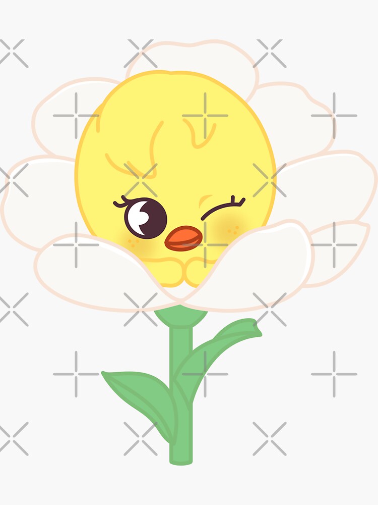 "SKZOO BbokAri - Flower" Sticker for Sale by 0627june | Redbubble