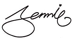 "BLACKPINK Jennie Signature" by musicalsamurai | Redbubble