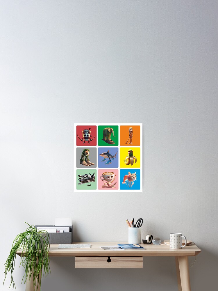 "italian brain rot anomaly" Poster for Sale by digilabs | Redbubble