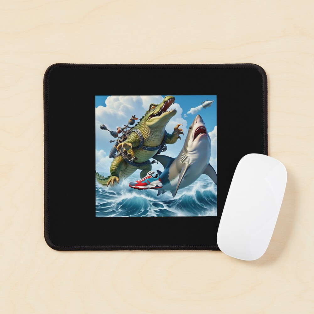 "Italian Brainrot Bombardiro crocodilo fighting Tralalero Tralala ...