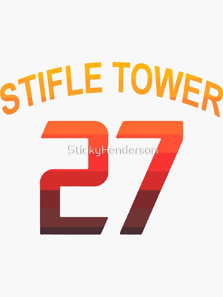 "Stifle Tower" Sticker by StickyHenderson | Redbubble