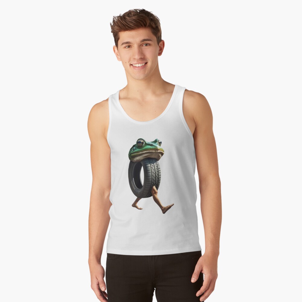 "Boneca Ambalabu — CUTOUT of hybrid of frog, tire, and human legs ...