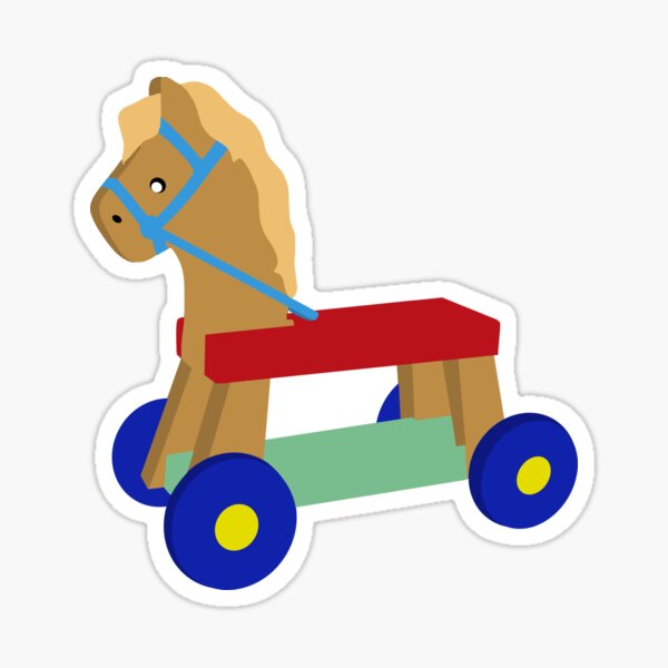 "Hay ya!" Sticker for Sale by OompasArt | Redbubble