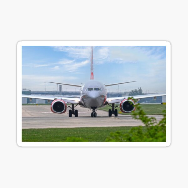 "Jet 2 Boeing 737 G-JZBX MAN to VRN" Sticker for Sale by Start-Aviation ...