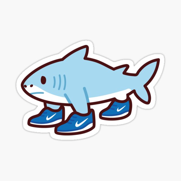 "Cute Tralalero Tralala (Italian Brainrot)" Sticker for Sale by ...