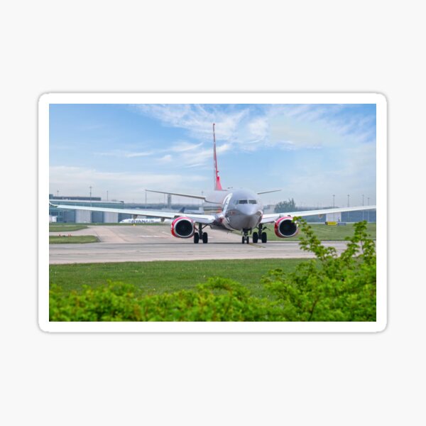 "Jet2 Boeing 737 G-JZHP MAN to MAH" Sticker for Sale by Start-Aviation ...