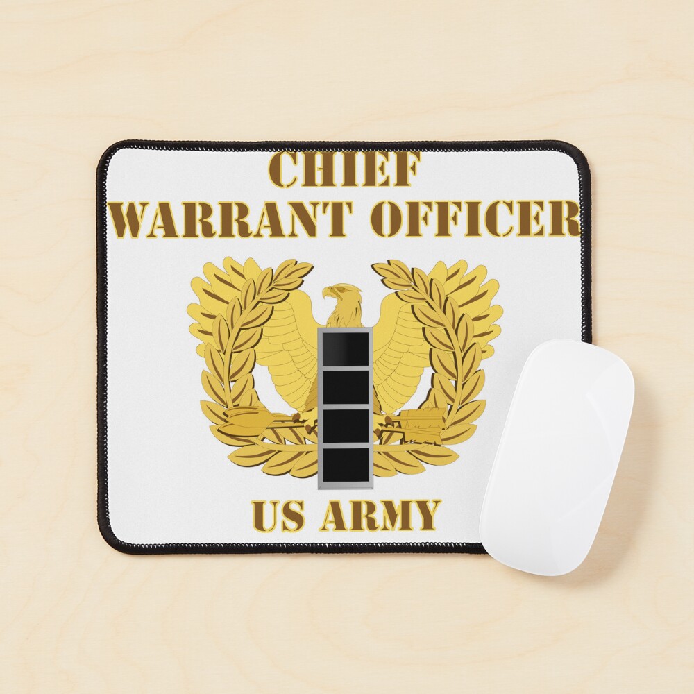 "Army - Emblem - Warrant Officer 4 - CW4 w Eagle - US Army" Sticker for ...