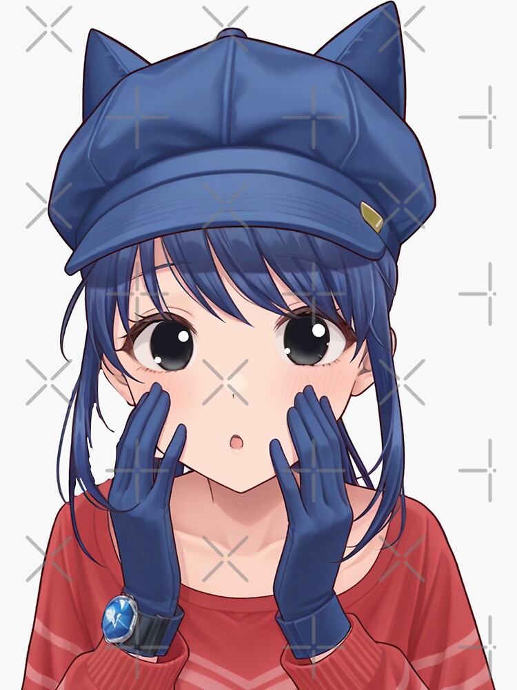 "MiSide Cappie Mita Sticker V05 Mita Game MiSide Fan Waifu Mita Cool ...
