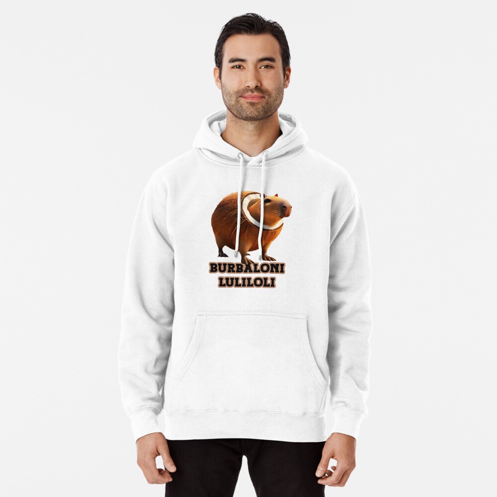 "Burbaloni Luliloli with name text Capibarello Cocossini Brainrot Meme ...