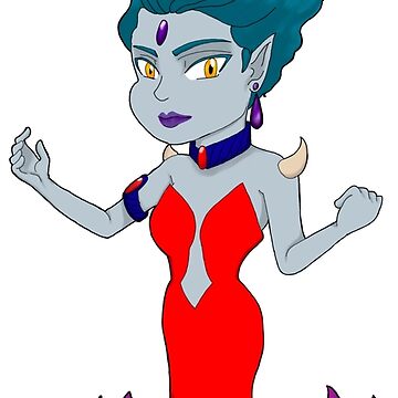 "Chibi Queen Beryl" Sticker for Sale by krissiegault | Redbubble