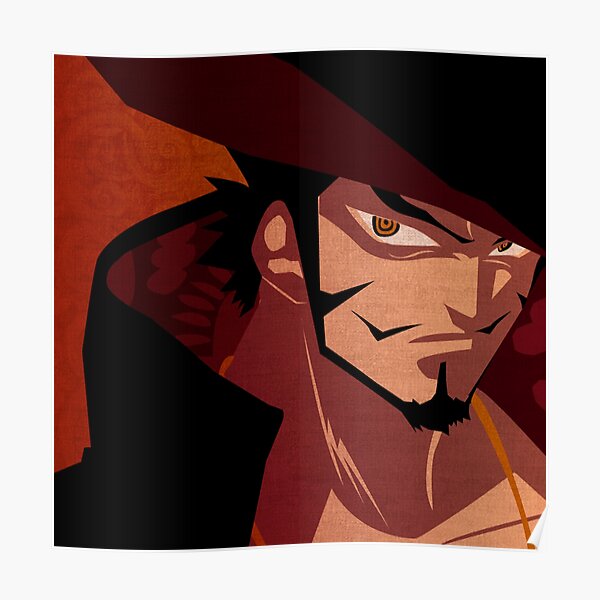 "Drakul Mihawk" Poster by dvnecroillusion | Redbubble