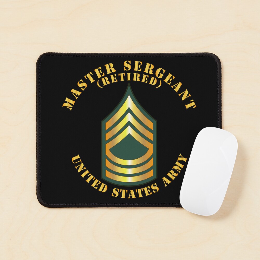 " Army - Master Sergeant - MSG - Retired" Sticker for Sale by ...