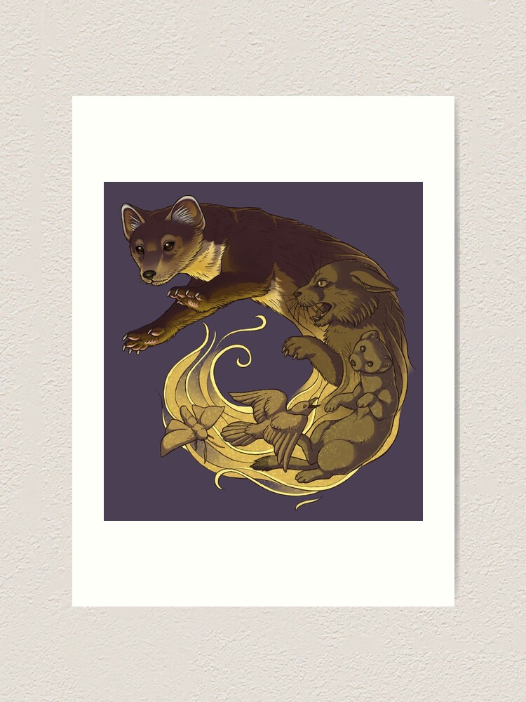 "Pantalaimon" Art Print for Sale by AlexBaxter | Redbubble