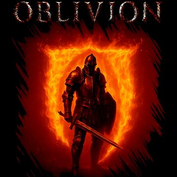"Elder Scrolls Oblivion Remastered Logo Classic" Sticker for Sale by ...