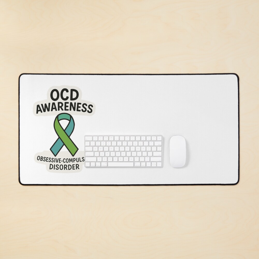 "OCD Awareness Sticker" Sticker for Sale by LookinFreshh | Redbubble