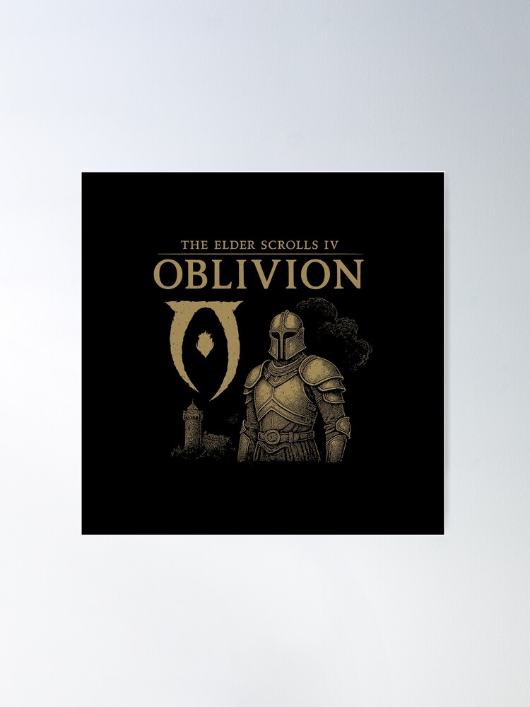 Oblivion Poster Elder Scrolls