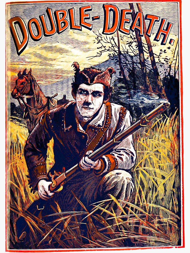 "Transparent Background - Double Death " Sticker for Sale by 9shirts ...