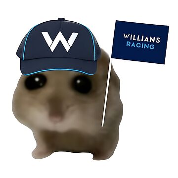 "F1 Williams Racing Hamster" Sticker for Sale by R1ch0c | Redbubble