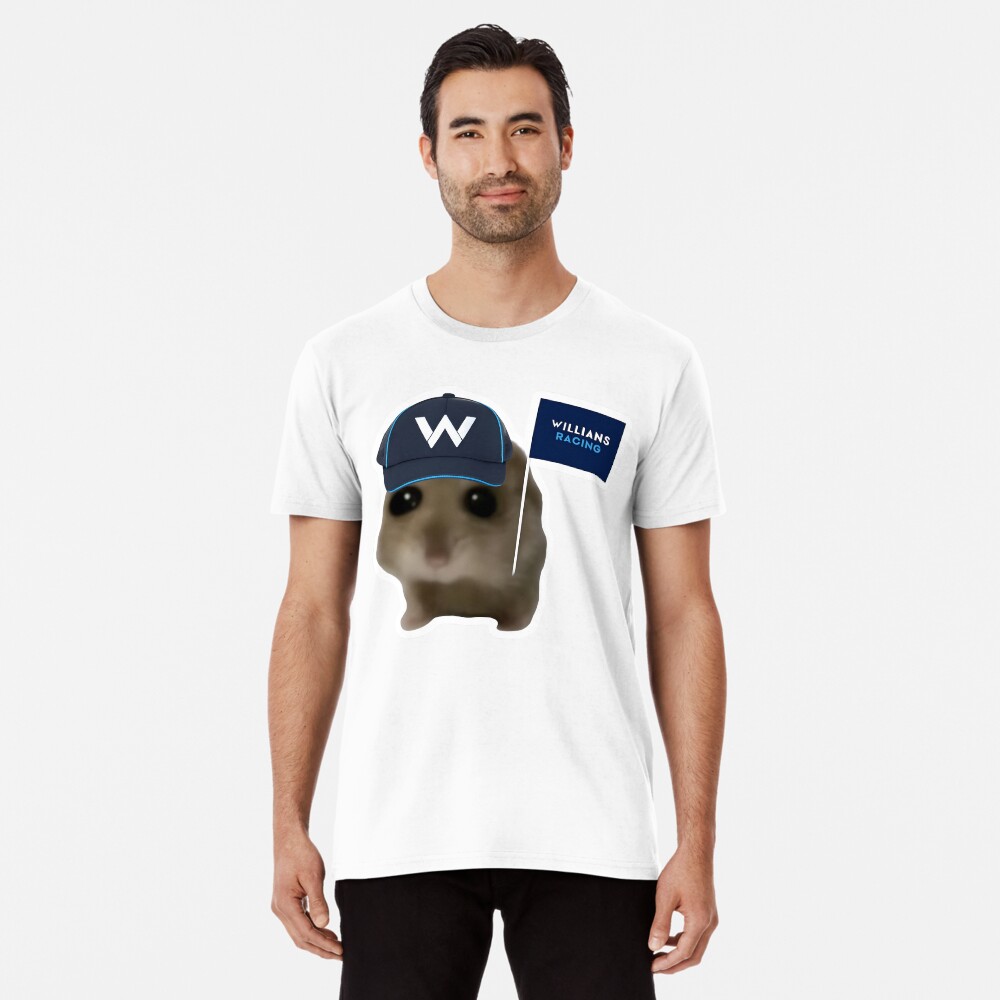 "F1 Williams Racing Hamster" Sticker for Sale by R1ch0c | Redbubble