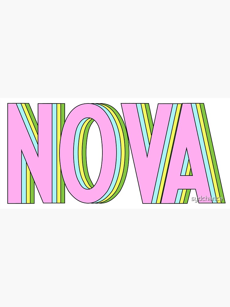 "NOVA / Northern Virginia" Sticker for Sale by sydchance | Redbubble