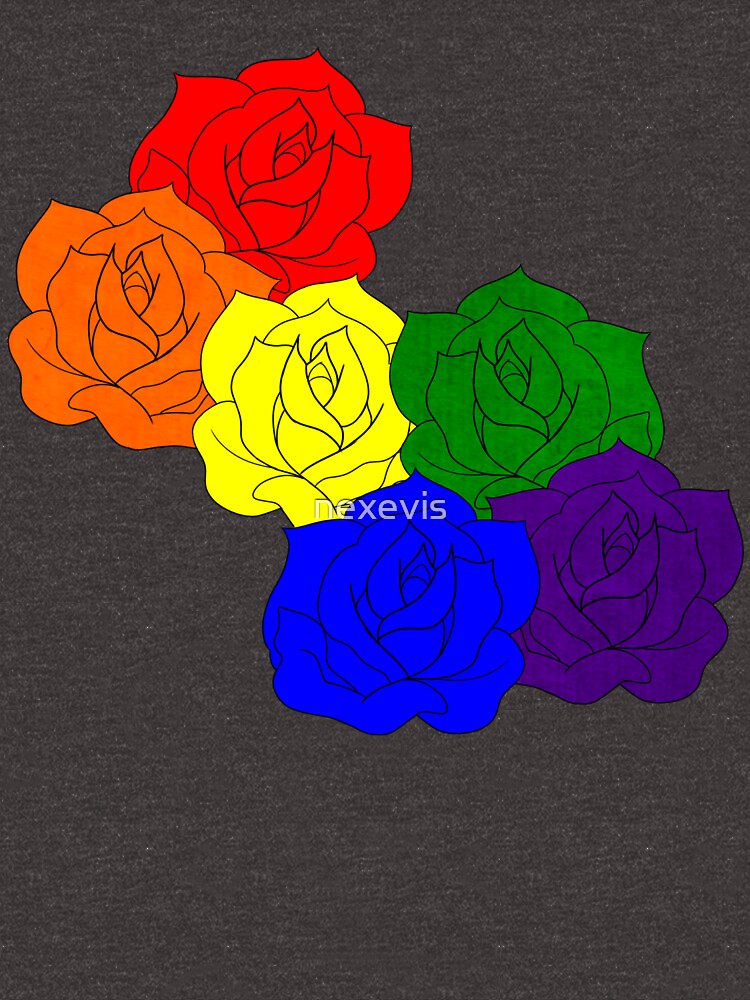 "Gay Roses" T-shirt for Sale by nexevis | Redbubble | lqbt t-shirts ...