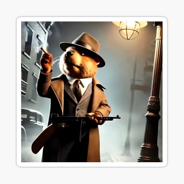 "Bobritto Bandito – Swamp Defender and Beaver Bandit Legend" Sticker ...