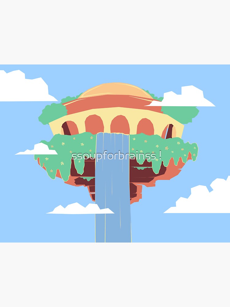 "Castle In The Sky" Sticker for Sale by the3omeletteers | Redbubble