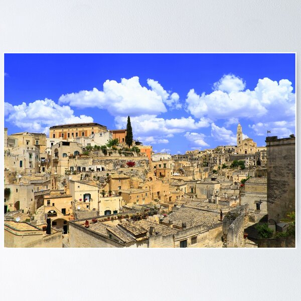 "Matera" Poster for Sale by annalisa56 | Redbubble