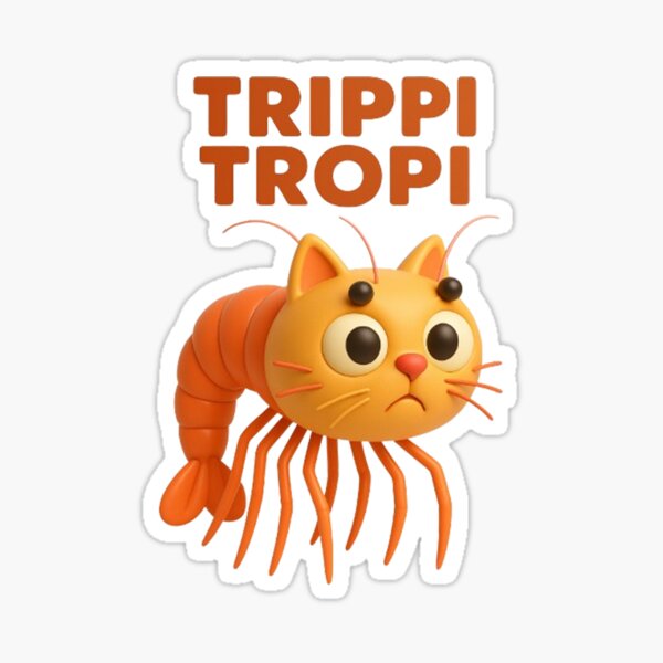 "Italian Brainrot - Tripi Tropi " Sticker for Sale by Fresh-Fade ...