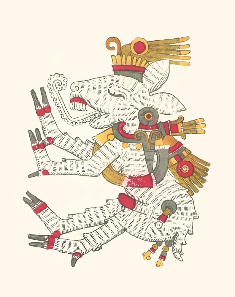 "16th Century Aztec Deer" by Vicky Brago-Mitchell® | Redbubble
