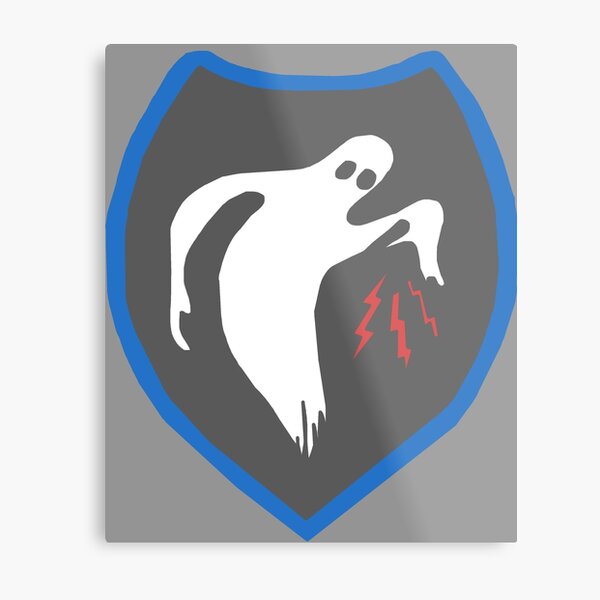 "Ghost Army Patch" Metal Print for Sale by Rocket-To-Pluto | Redbubble