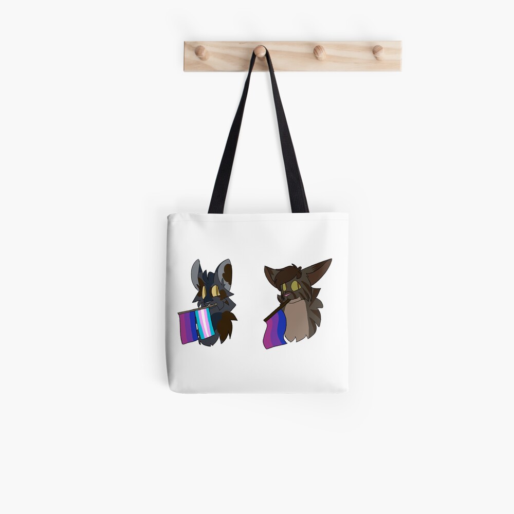 "Bi cat pride!" Sticker for Sale by huntchaser | Redbubble