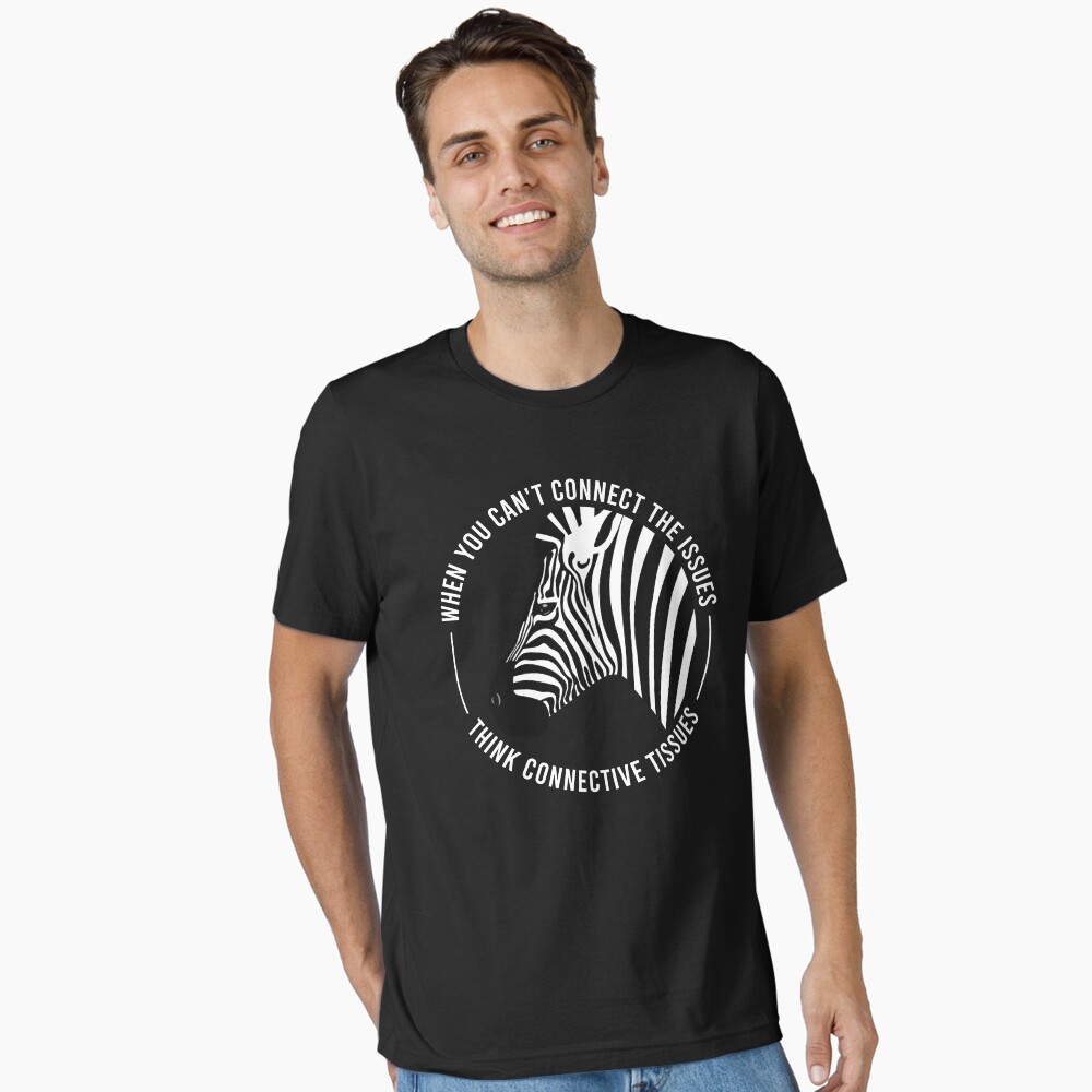 "Ehlers-Danlos Syndrome Think Connective Tissues" Sticker for Sale by ...