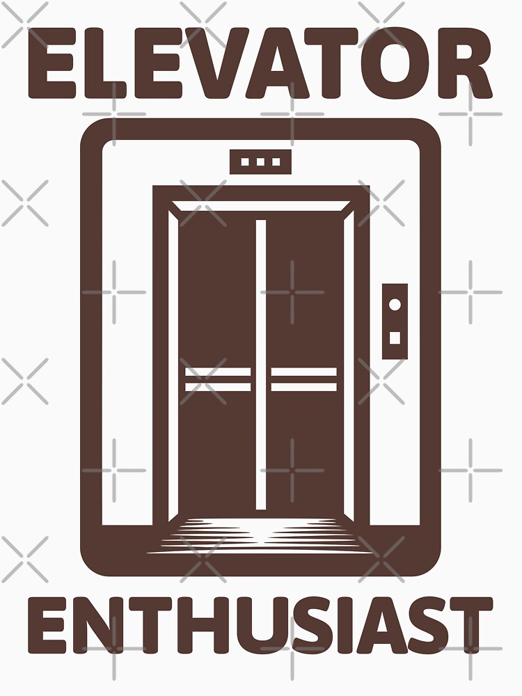 "Elevator Enthusiast Elevator Lover" Essential T-Shirt for Sale by KLArtzStore | Redbubble