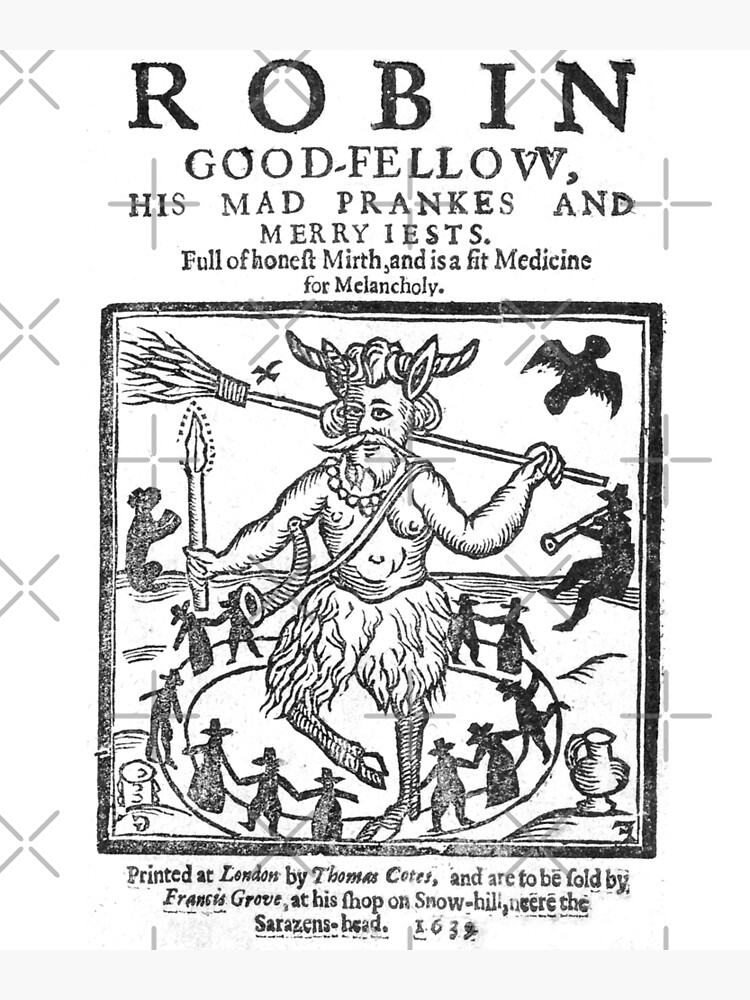 "Robin Good-Fellow - His Mad Pranks And Merry Jests" Canvas Print for ...