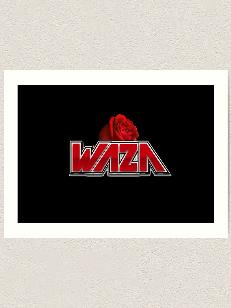 "Waza Logo" Art Print for Sale by waza255 | Redbubble