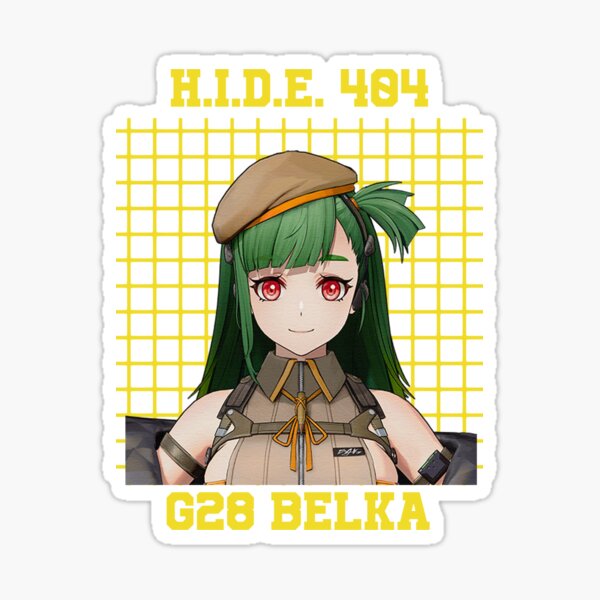 "Girls Frontline 2 Exilium Belka Girls Frontline" Sticker for Sale by ...