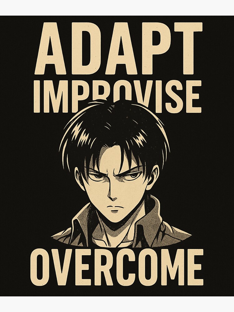 "Adapt & Overcome – Inspired Warrior Mentality" Sticker by HikariSpirit ...