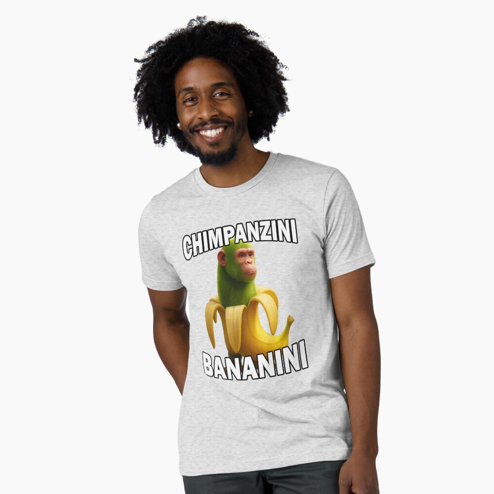 "Funny Anomali Chimpanzini Bananini" Sticker for Sale by Positippayu ...