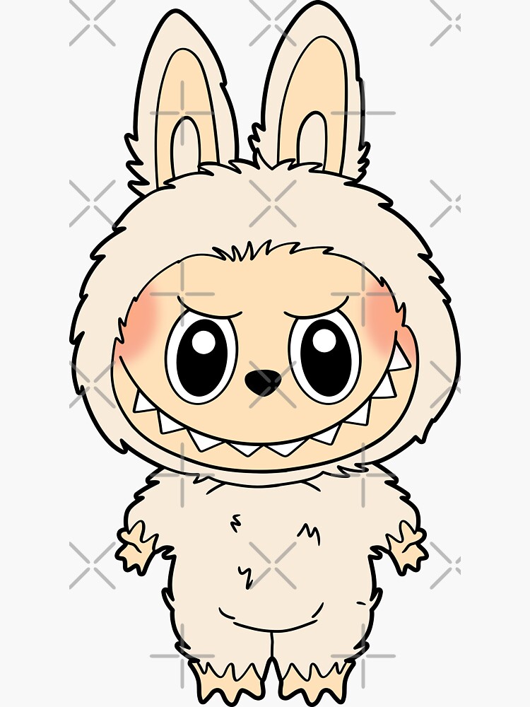 "Labubu soymilk" Sticker for Sale by Diyanggostyle | Redbubble