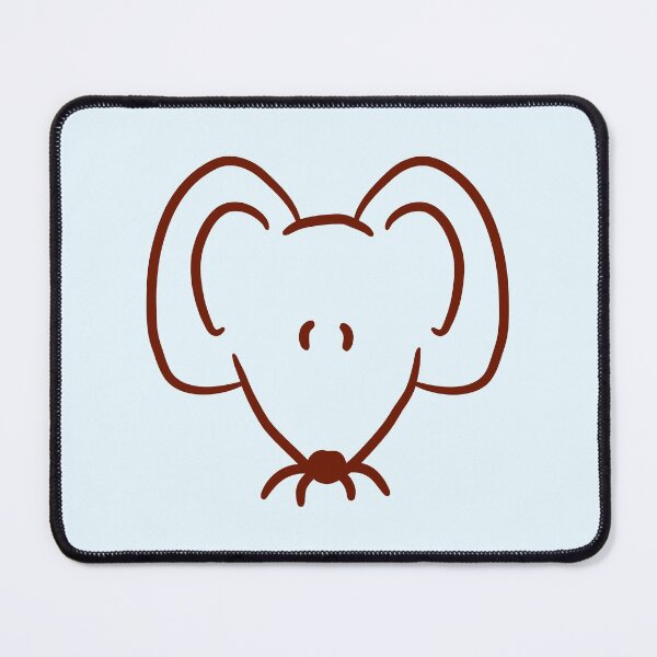 Big Bown Ears Mouse Pads & Desk Mats for Sale | Redbubble